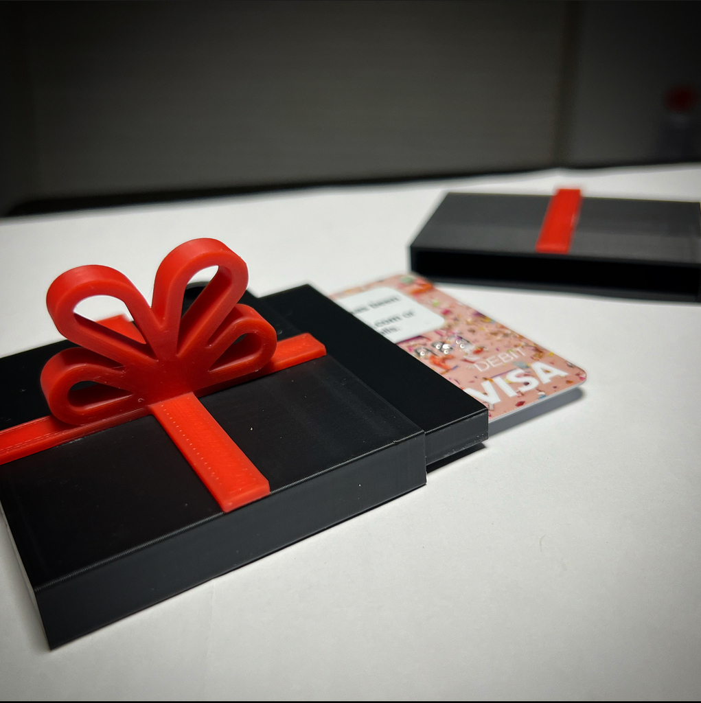 Free 3D file Gift Card Case for Holidays or Birthdays 🎁・3D printer ...