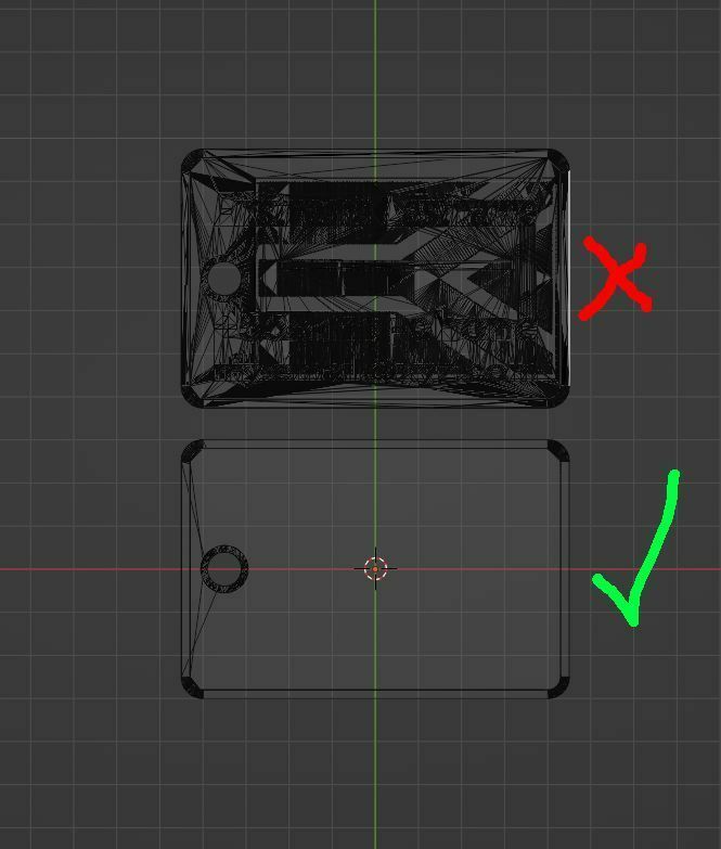 Free 3D file Blank Luggage Tag・3D print design to download・Cults