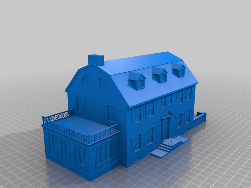Free 3D file Amityville Horror House・Object to download and to 3D print ...