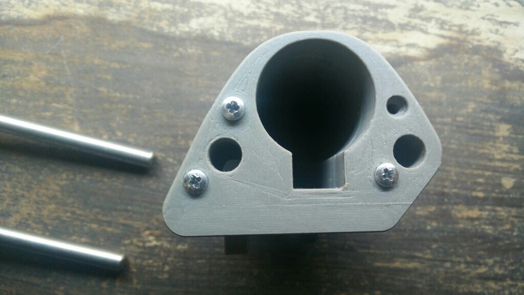 Free STL file PDW Style Stock for M4 buffer tube 🔫・3D printable model ...