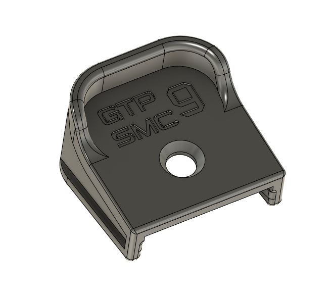 Free STL file SMC-9 Mag Base Plate 🔫・3D printer model to download・Cults