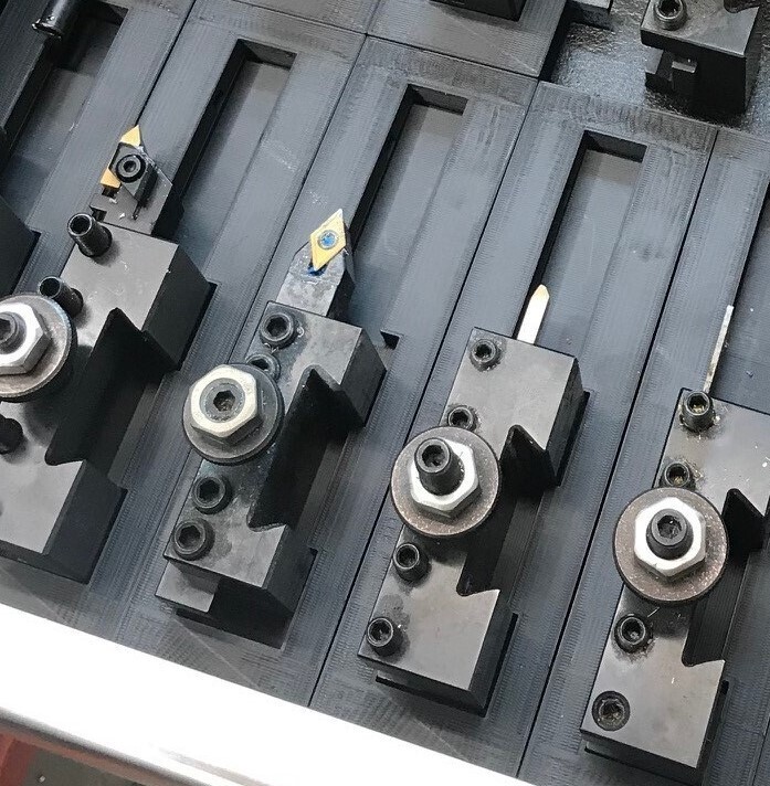 Free STL file Lathe Cutter Tool Holder Rev B・Object to download and to ...