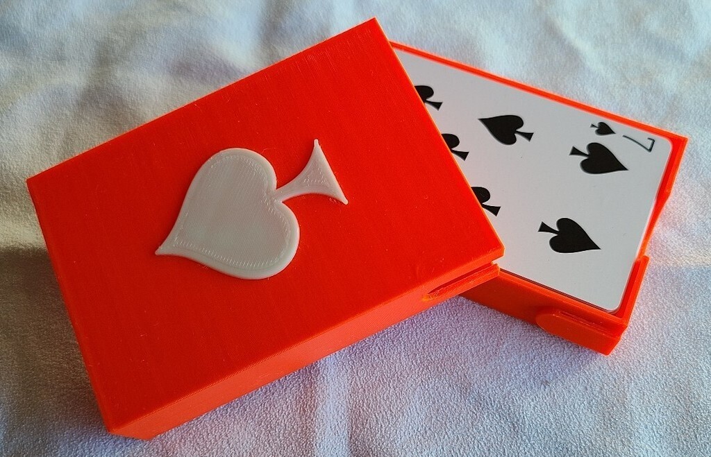 Free STL file Playing card case・3D printable object to download・Cults