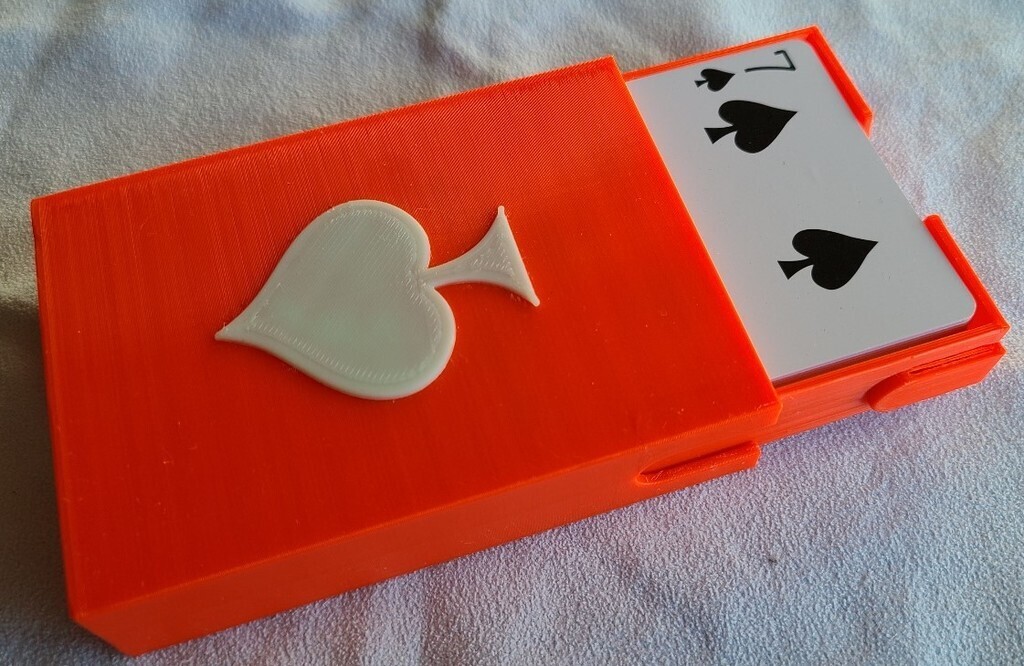 Free STL file Playing card case・3D printable object to download・Cults