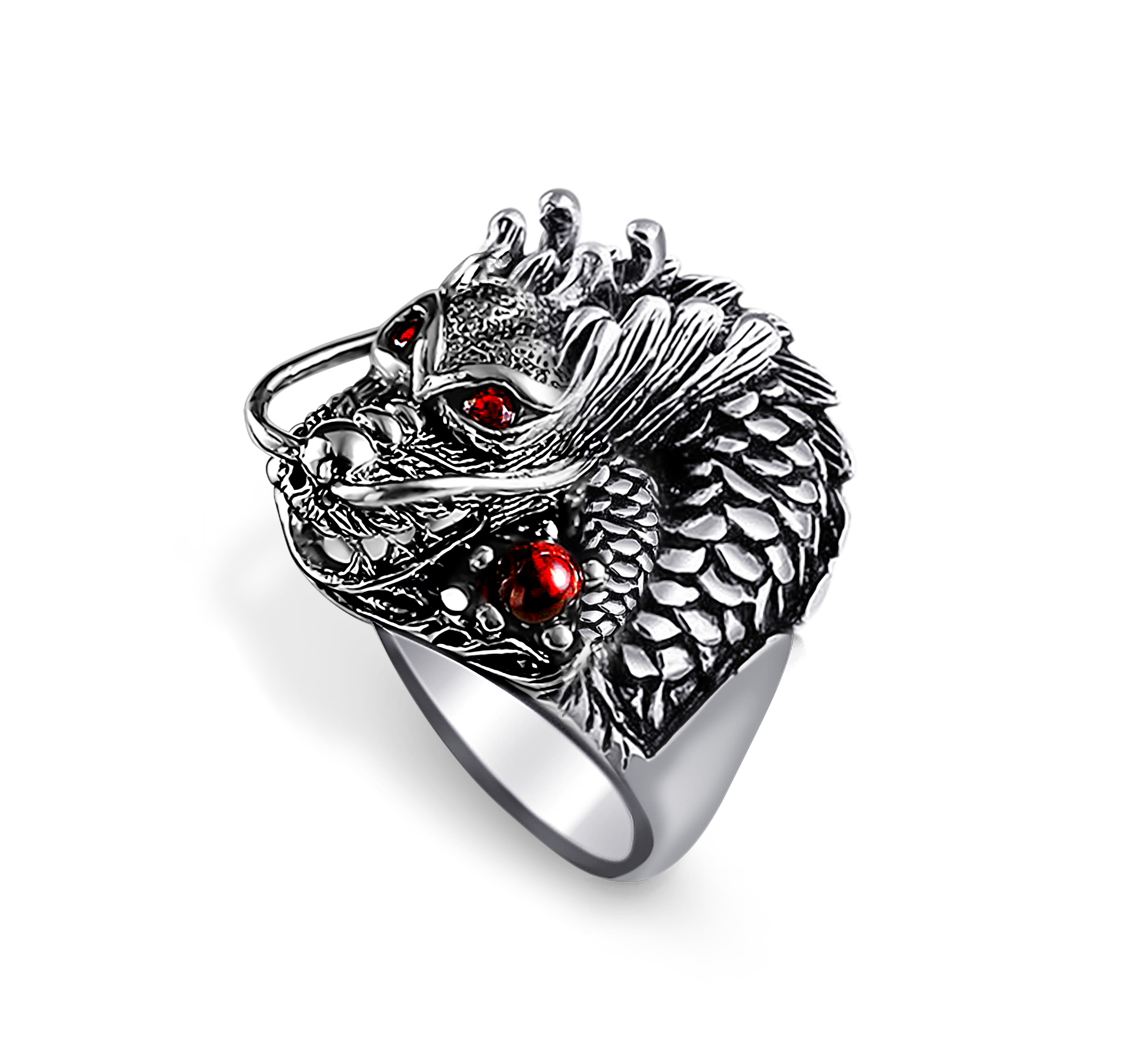 STL file Dragon-ring・3D print model to download・Cults