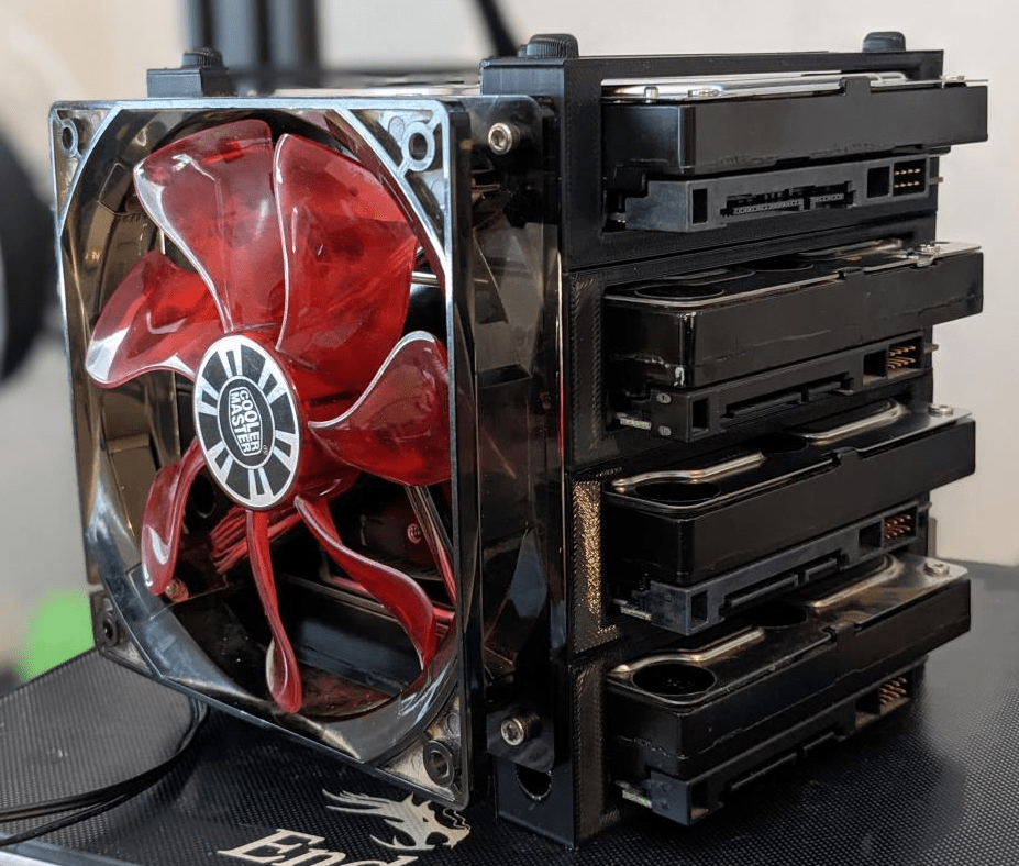 Free STL file HDD Hard Disk Drive Stacker 💾・3D printer design to ...