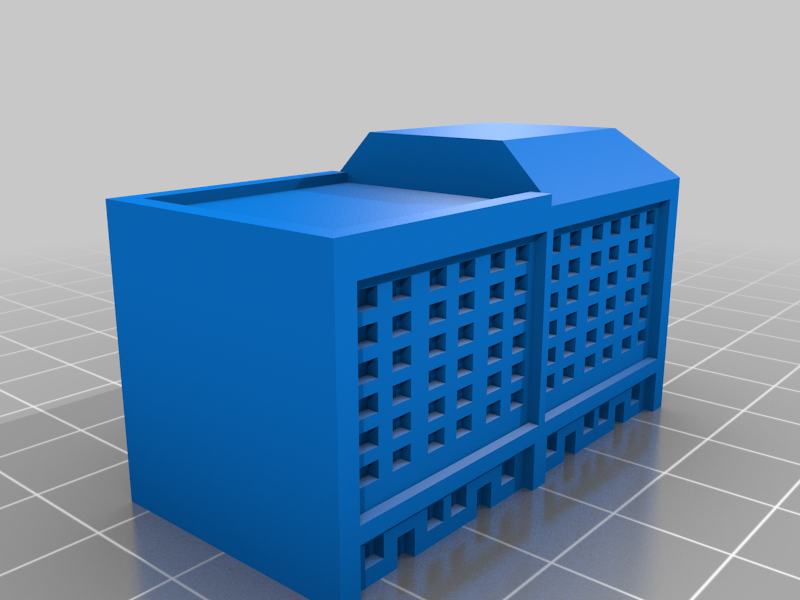 Free 3D file City Block Buildings 1/600 🏙️・3D printer model to download ...