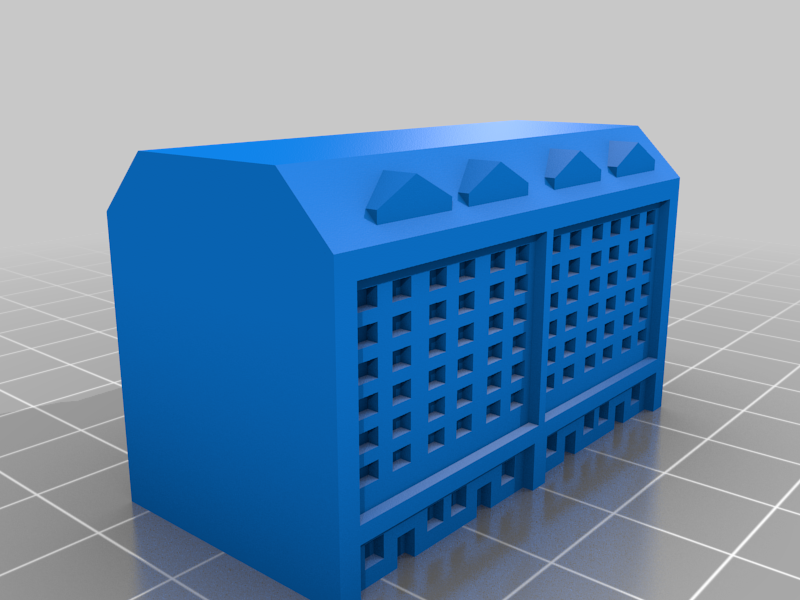 Free 3D file City Block Buildings 1/600 🏙️・3D printer model to download ...