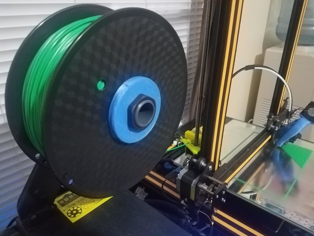 Free 3D file CR-10 Filament Spool Spacer・3D printable model to download ...