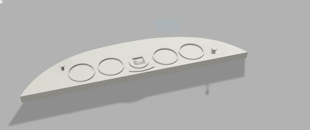 Free 3D file 1/4 Scale Piper Cub Instrument Panel・3D print object to ...