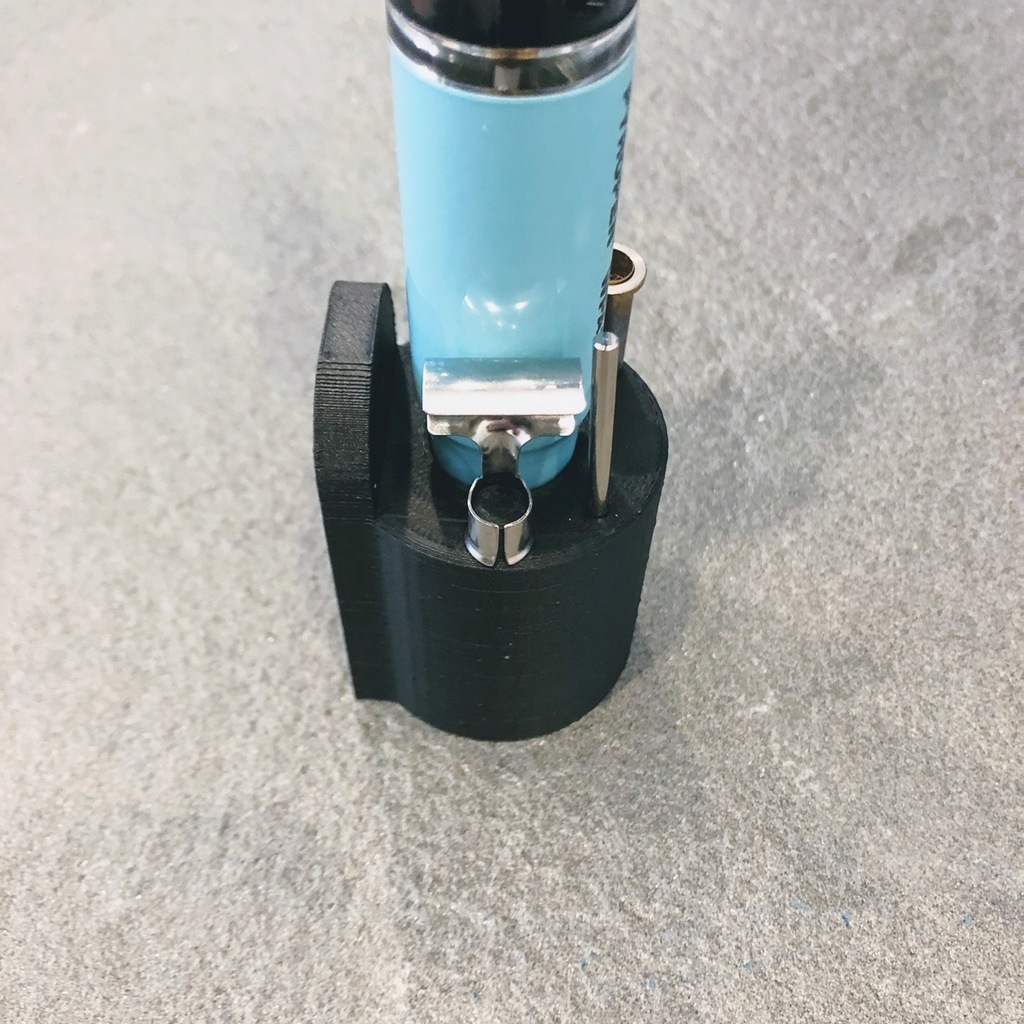 Free STL file Weller Pyropen WPA2 Stand with Tool Holder 🧞‍♂️・Object to ...