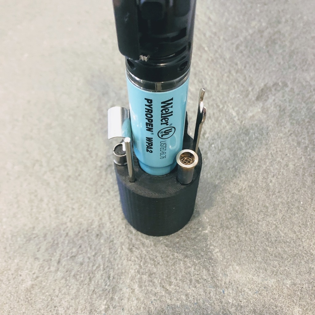Free STL file Weller Pyropen WPA2 Stand with Tool Holder 🧞‍♂️・Object to ...