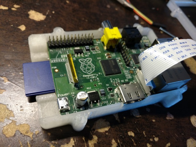 Archivo 3D gratis Raspiberry Pi B con carcasa LCD de 3,5 pulgadas ...