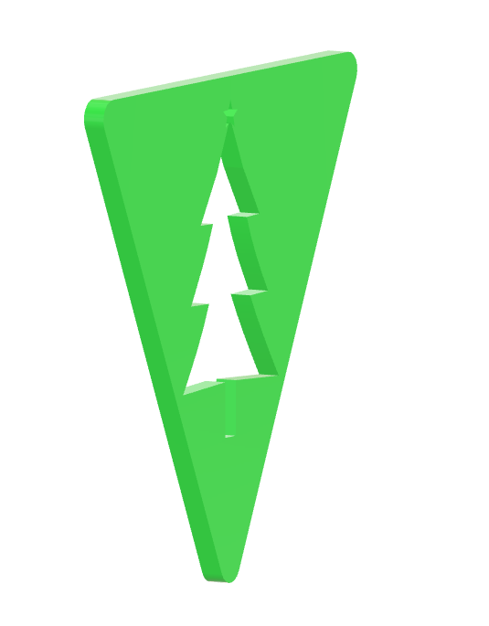 Free STL file Triangle-Shaped Hanging Garlands・3D print model to ...