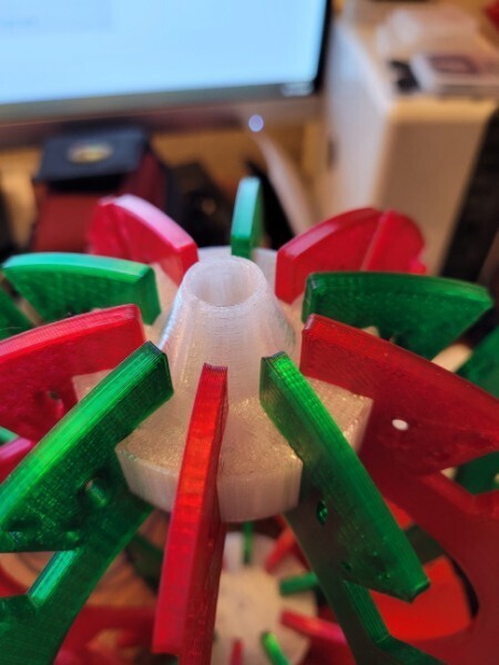 Free STL file Pixel Sphere Top with pixel hole 🔝・3D printable object to ...