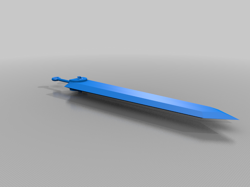 Free 3D file Berserk Sword Keychain 🗡️・Design to download and 3D print ...