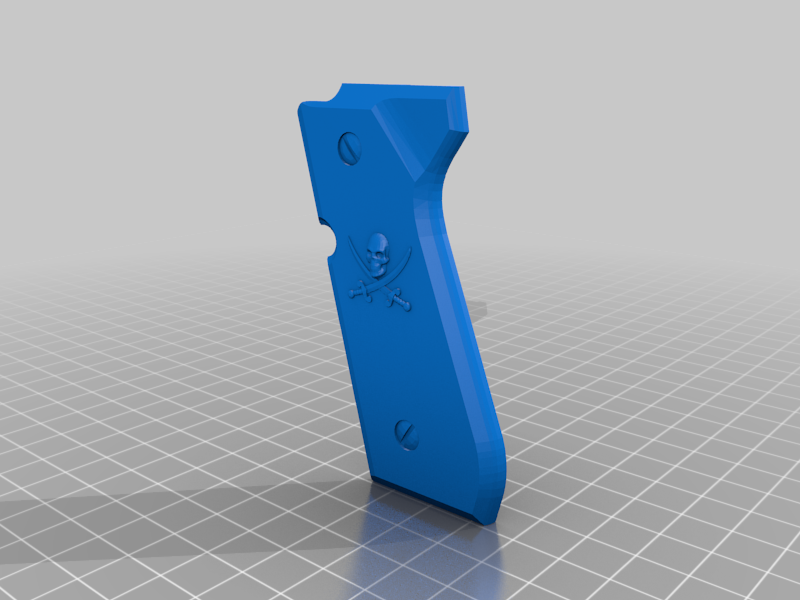 Fichier 3D gratuit Berretta 92f de Revy Cutlass de l'anime Black Lagoon ...