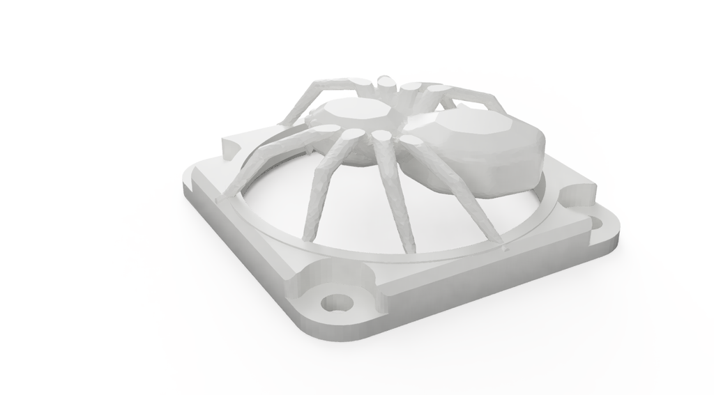 Free 3D file 40x40mm Torture Spider Fan Cover - Remix・Object to ...