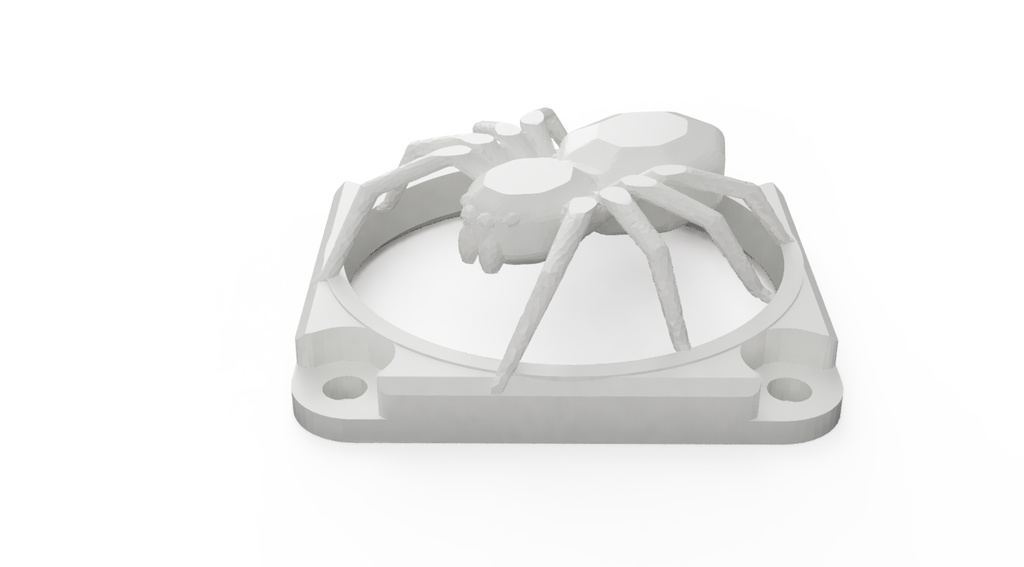Free 3D file 40x40mm Torture Spider Fan Cover - Remix・Object to ...