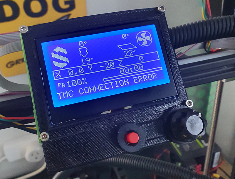 Free STL file MKS LCD12864A/B SCREEN FACEPLATE・3D printable model to download・Cults