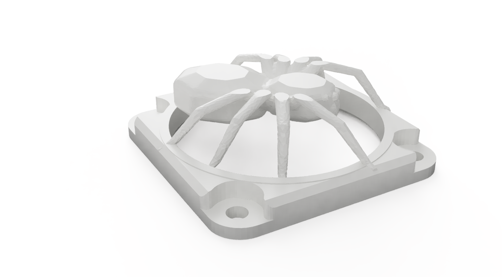 Free 3D file 40x40mm Torture Spider Fan Cover - Remix・Object to ...