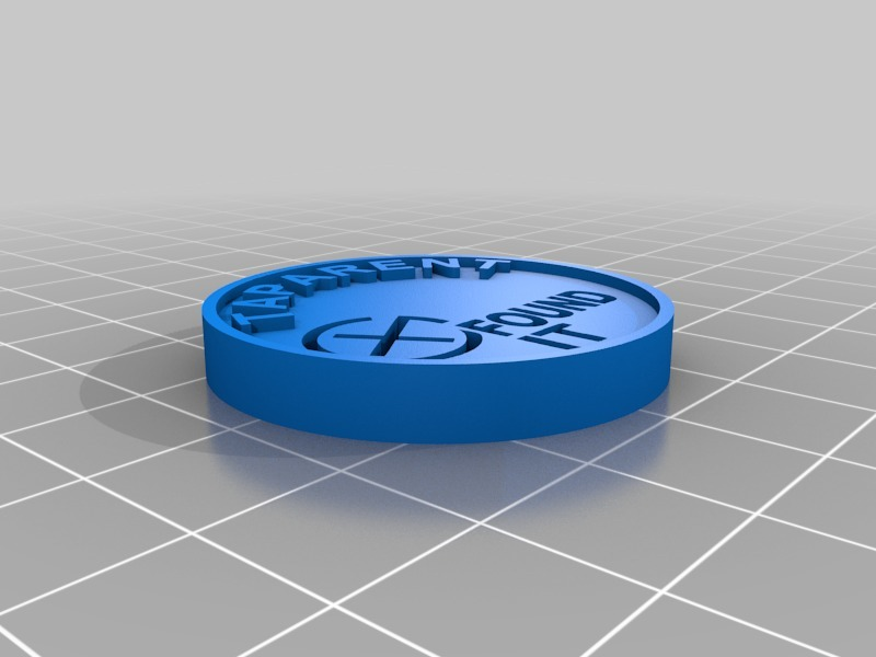 Free 3D file Geocache Coin 🗺・3D printer design to download・Cults