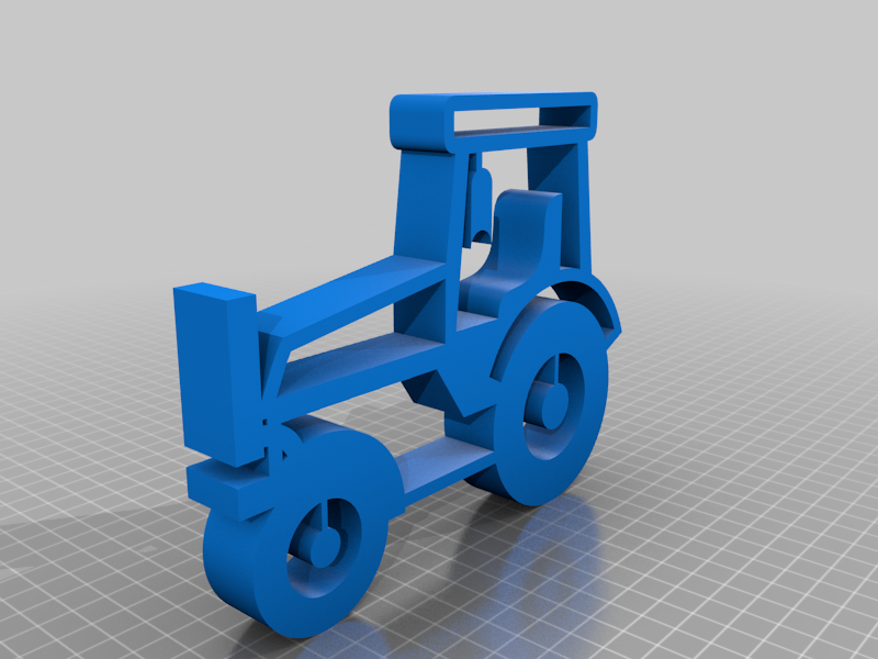 Free 3D file Bookend Tractor・3D printing model to download・Cults