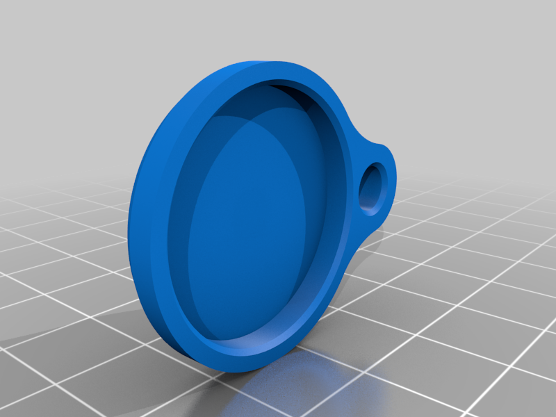 Free STL file Button Cell Holder Kechain・3D printing model to download ...