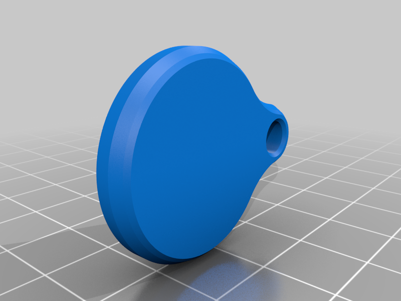 Free STL file Button Cell Holder Kechain・3D printing model to download ...