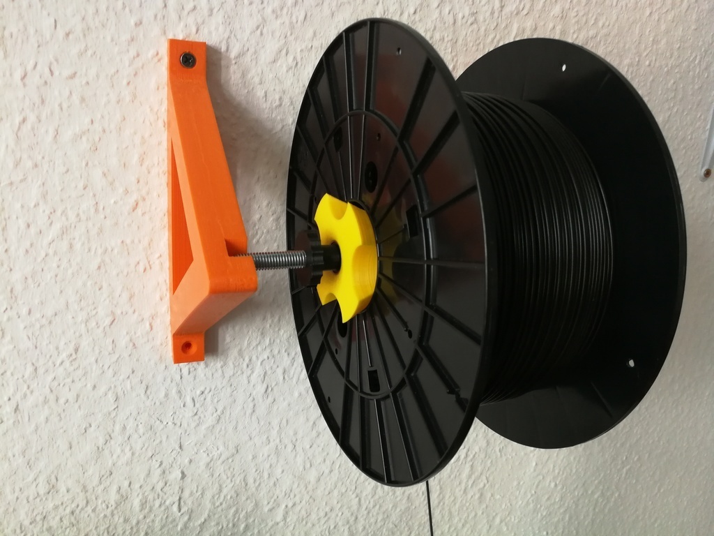 Free STL file Filament Wall Holder・Template to download and 3D print・Cults