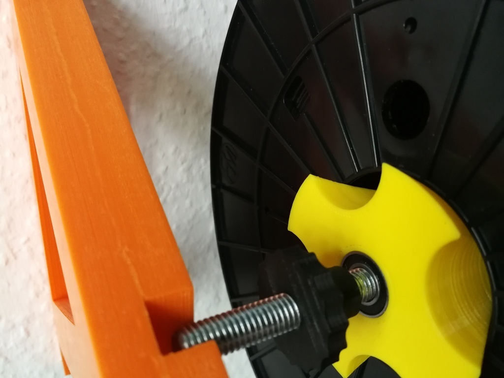 Free STL file Filament Wall Holder・Template to download and 3D print・Cults