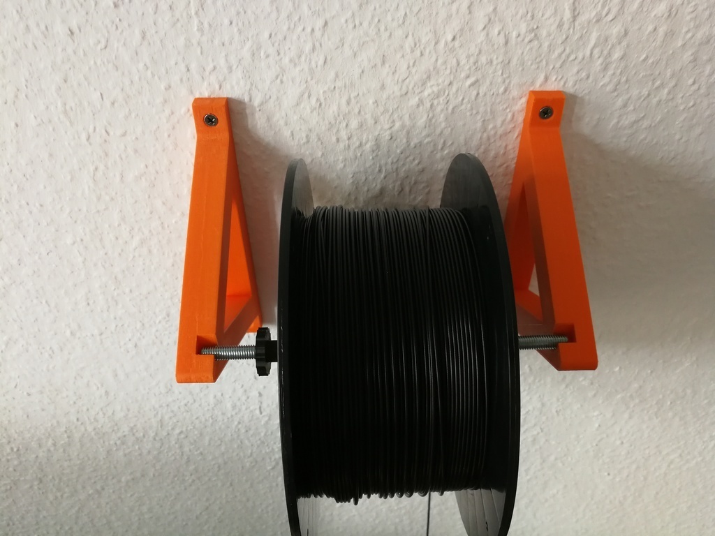 Free STL file Filament Wall Holder・Template to download and 3D print・Cults