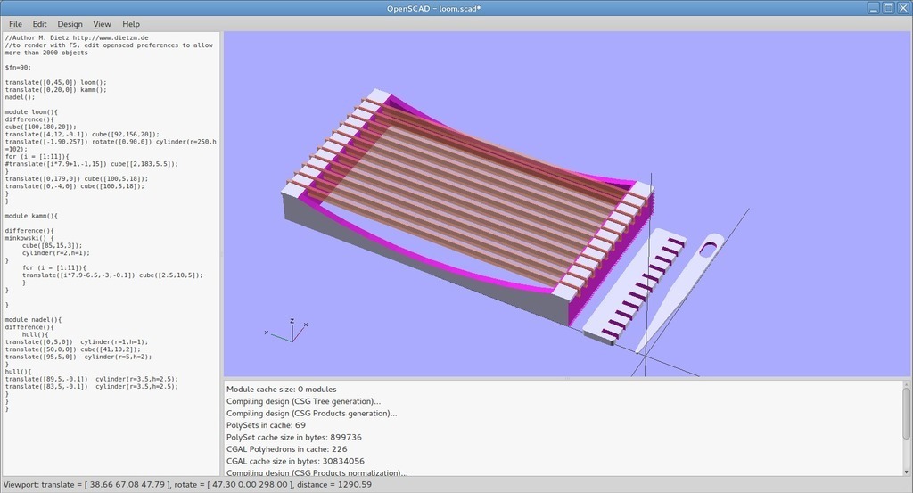 Free STL file Kids Weaving Loom・3D print object to download・Cults