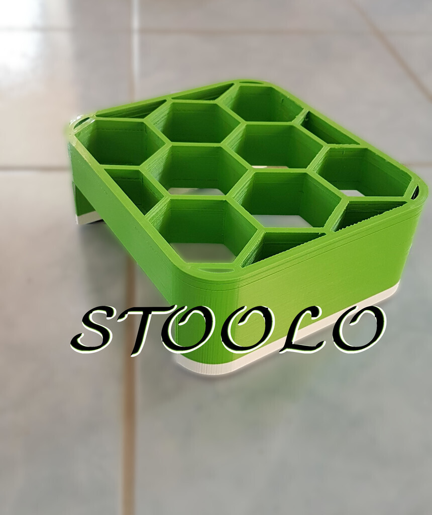 Free STL file Stoolo - Step Stool for Kids・3D printer design to ...