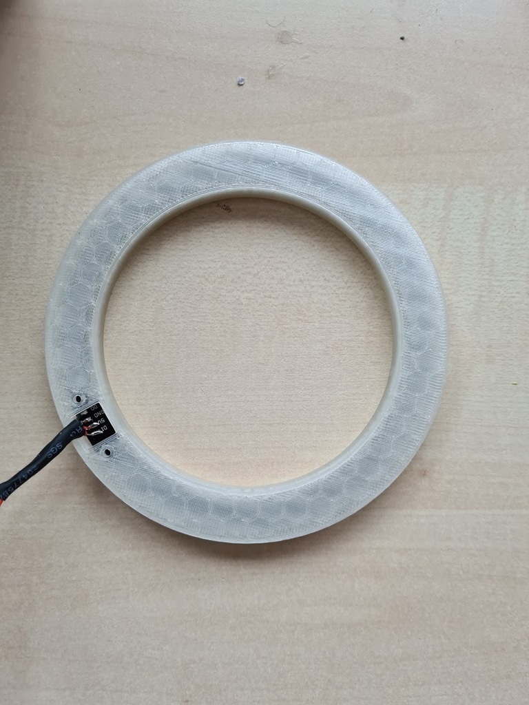 Free STL file 40 LED Ring chassis (WS2812)・3D print object to download ...