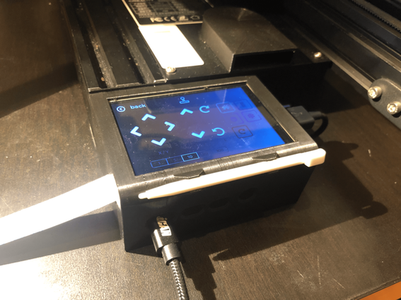 Archivo STL gratuito Ender 3 Raspberry Pi 4B + Soporte/carcasa de pantalla táctil TFT de 3,5 ...