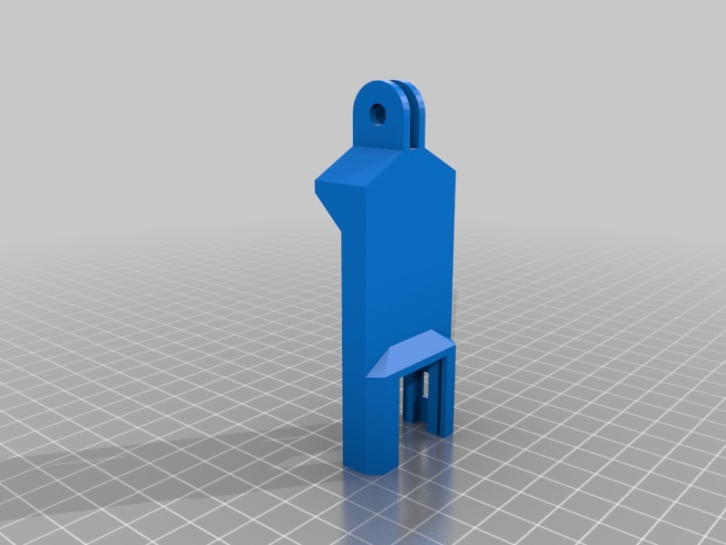 Free STL file Raspi Zero Fisheye Camera Gopro Adapter 📷・3D printing ...