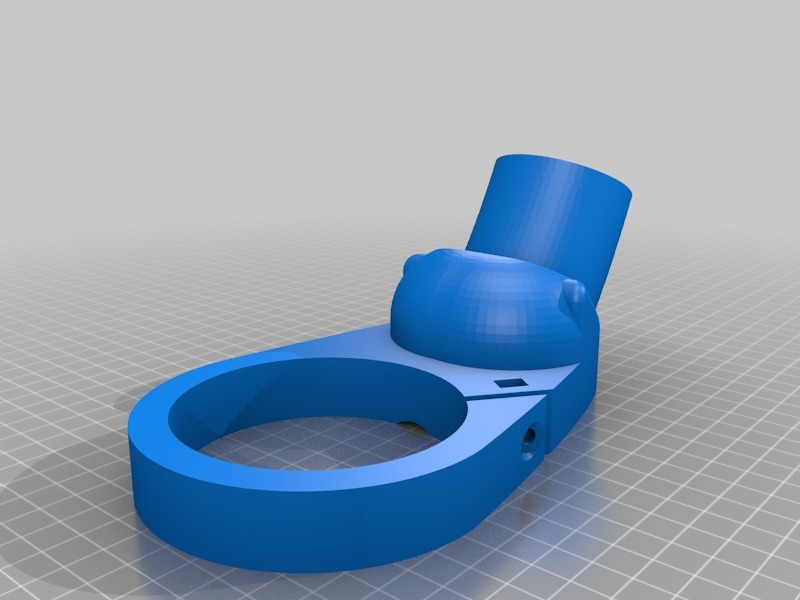 Free STL file CNC 2 part dust shoe for 80mm spindle・3D printing ...