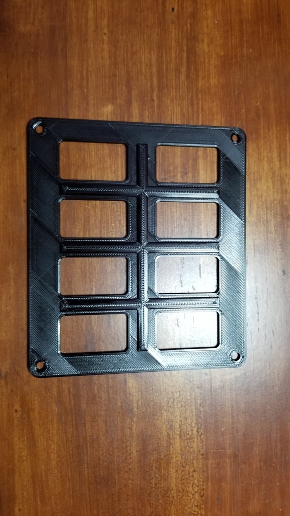 Free STL file Carling Contura 8 Switch Panel・3D print design to ...