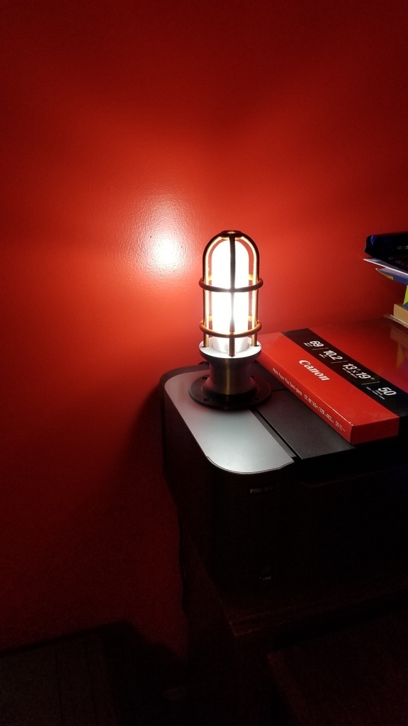 Free STL file Industrial light Base & E12 Light Insert 🔧・Design to ...