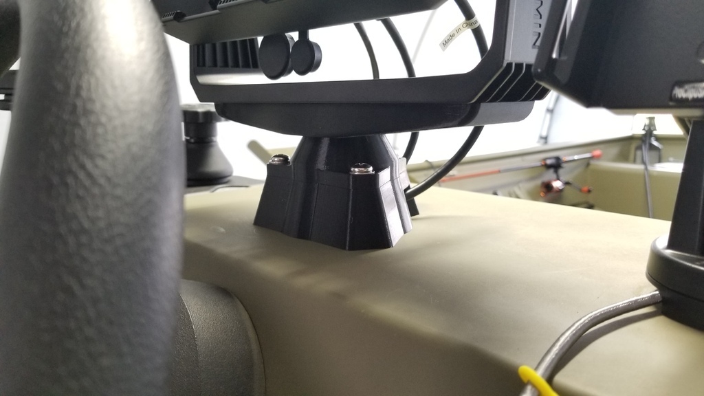 Free STL file Garmin Striker/EchoMap Mount 👽・3D printer design to ...