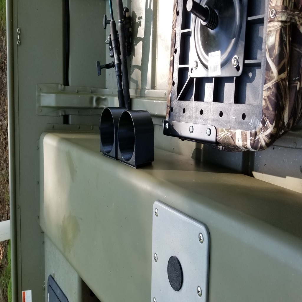 Free STL file Jon Boat Cup Holder・3D printer model to download・Cults