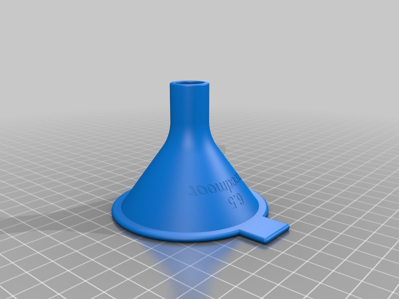 Free STL file 6.5 Creedmoor Powder Funnel・3D printing design to ...