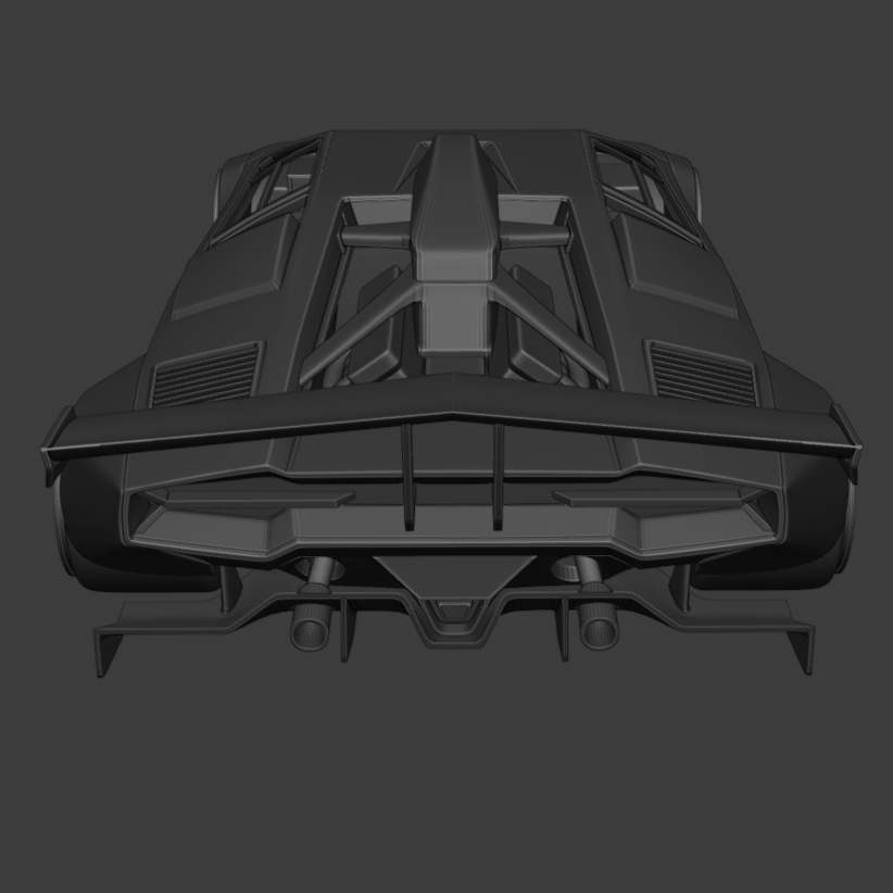 3D file CUSTOM LAMBO MODELKIT 1/24 FULL KIT 👽・3D print design to ...