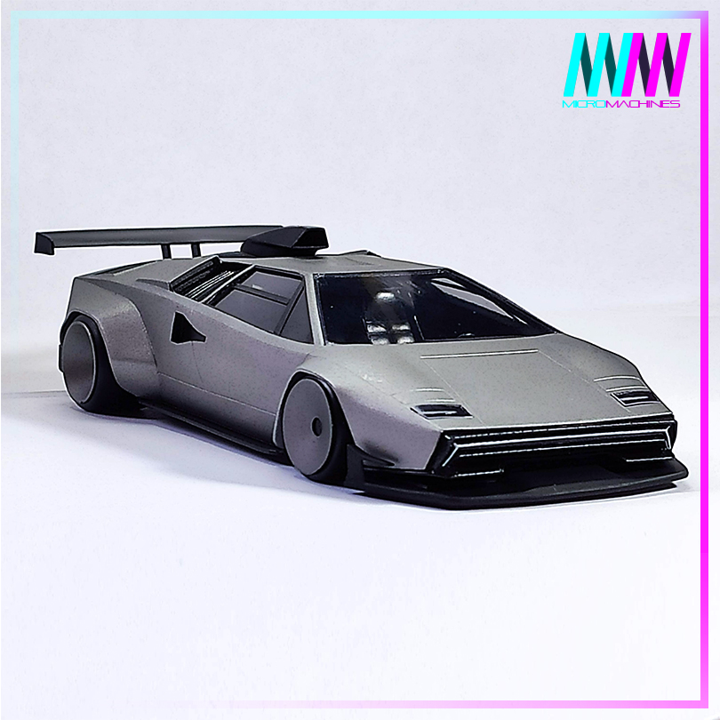 3D file CUSTOM LAMBO MODELKIT 1/24 FULL KIT 👽・3D print design to ...