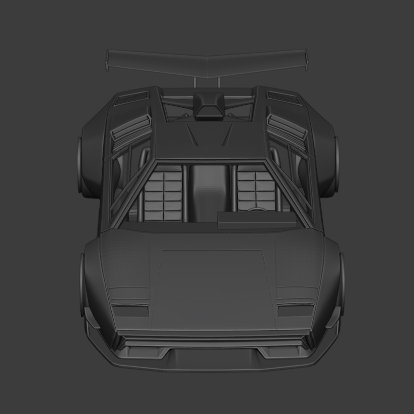 3D file CUSTOM LAMBO MODELKIT 1/24 FULL KIT 👽・3D print design to ...