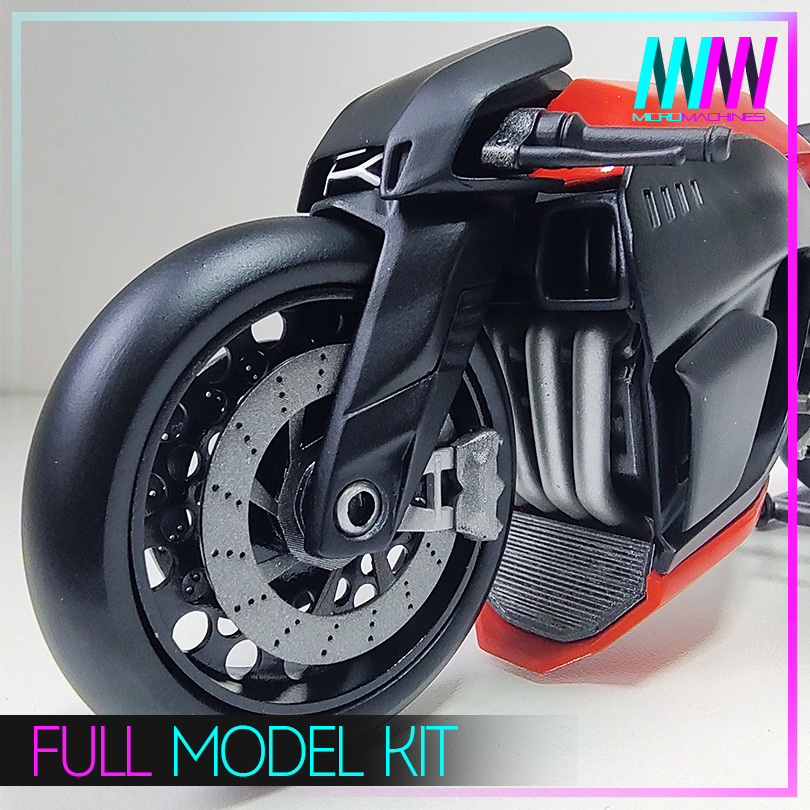 3D file CONCEPT MOTORCYCLE FULL MODEL KIT 🏍️・3D printing idea to ...