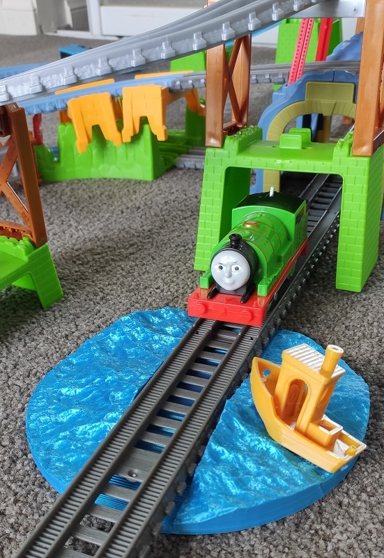 Free 3D file Round Ocean for 45mm Train Track・3D print object to ...