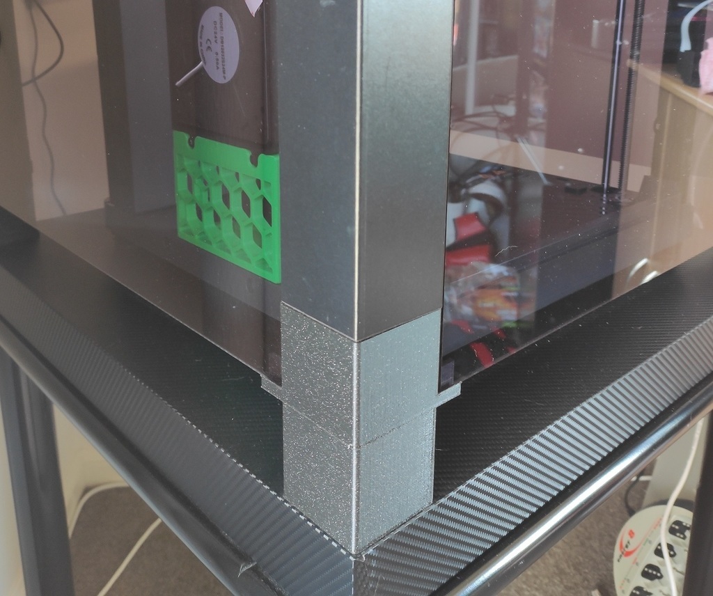 Free 3D file LACK Enclosure Leg Base Extender for X1C / P1P・3D print ...