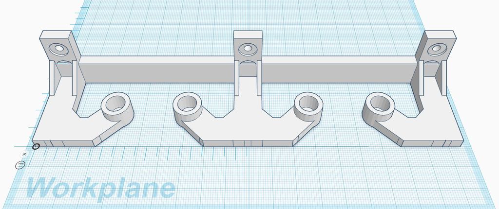 Free 3D file 2-Row Hanging Wine Glass Rack・3D printing idea to download ...